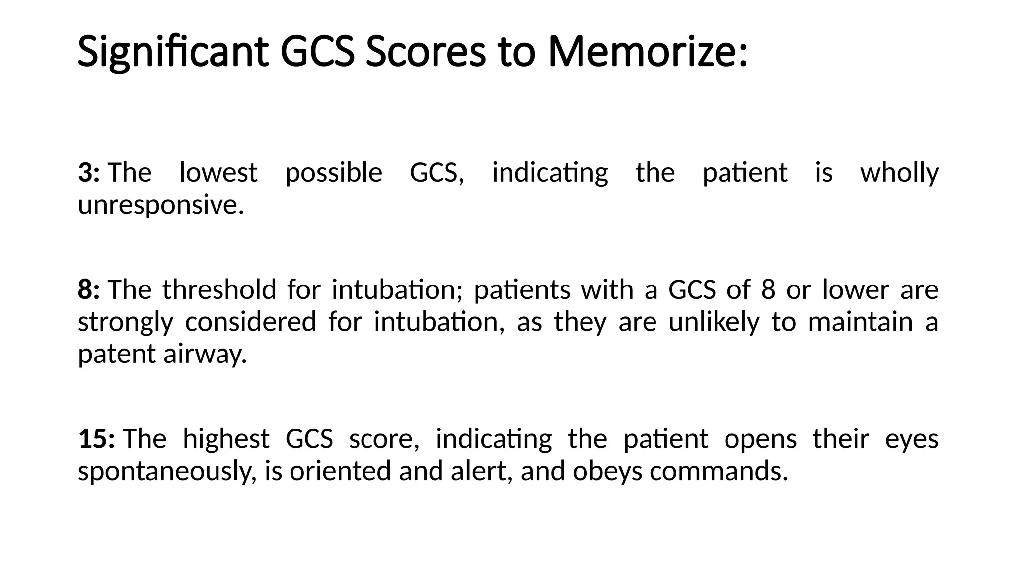 Glasgow Coma Scale.pptx for nursing students | PPTX