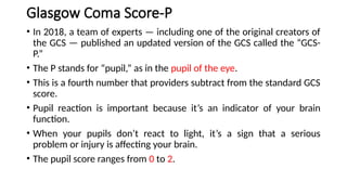Glasgow Coma Scale.pptx for nursing students | PPTX