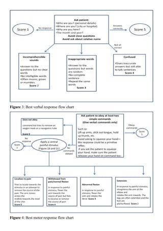 Glasgow Coma Scale Flow Chart Severity of head injuries in head trauma ...