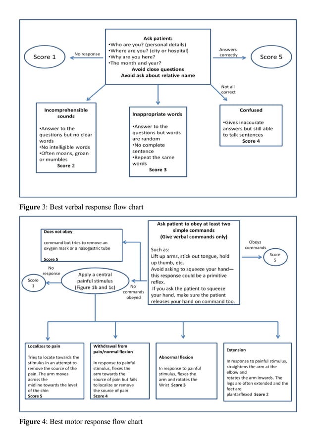 Glasgow Coma Scale Flow Chart to determin the severity of head injury.pdf