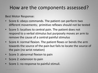 Glasgow coma scale | PPTX