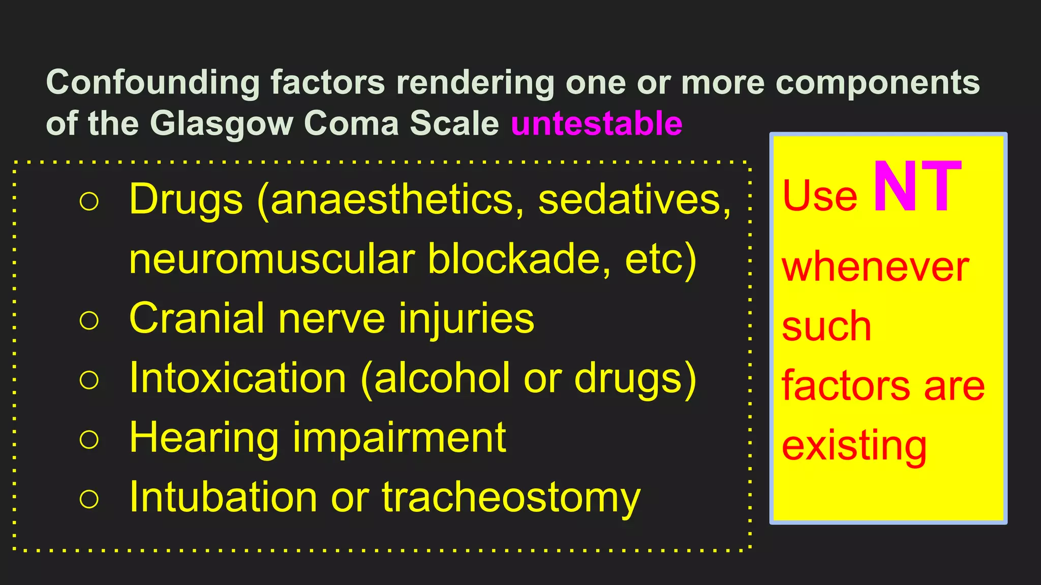 Glasgow coma scale : what is new ? | PDF