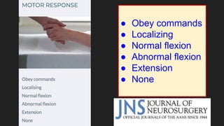 Glasgow coma scale : what is new ? | PDF