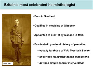 Robert Leiper and Medical Helminthology | PDF