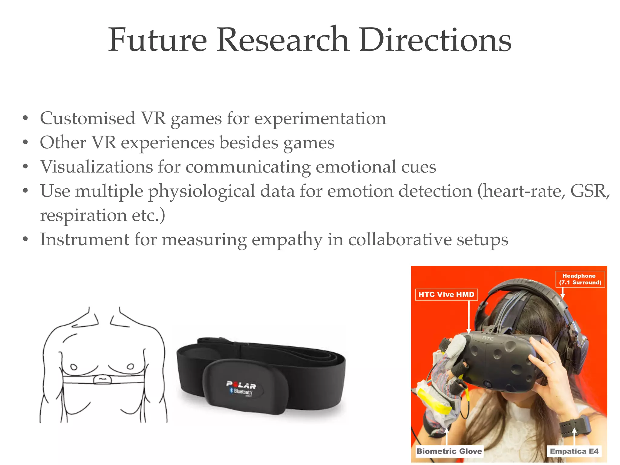 Sharing emotions in collaborative virtual environments | PPT