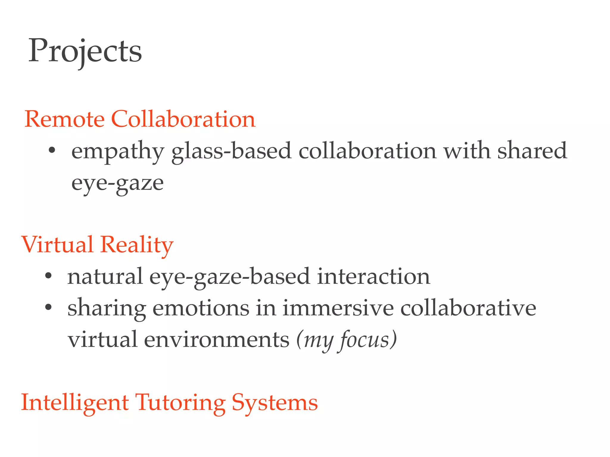 Sharing emotions in collaborative virtual environments | PPT