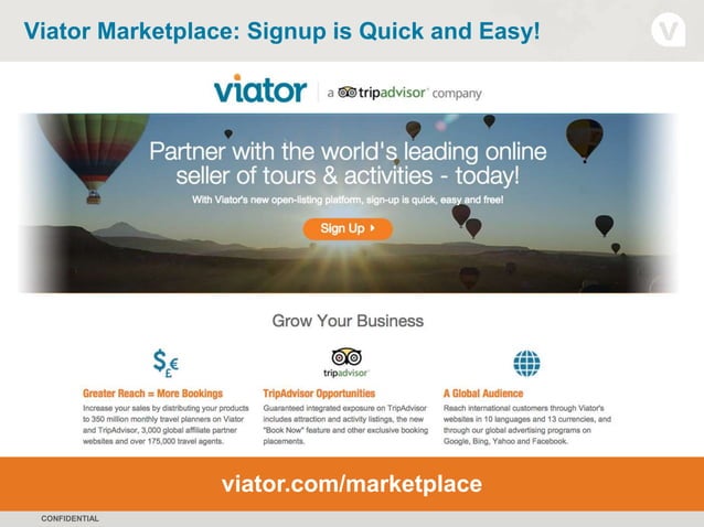 GCMB's Viator Presentation | PPT