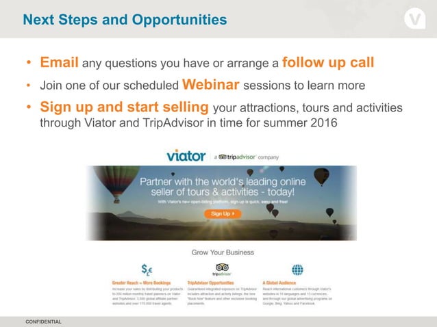 GCMB's Viator Presentation | PPT