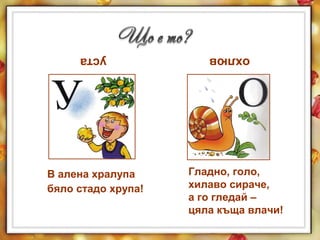 Гласни | PPT