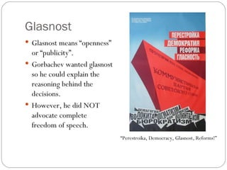 Glasnost Definition