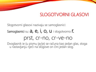 Glasovni sustav | PPT
