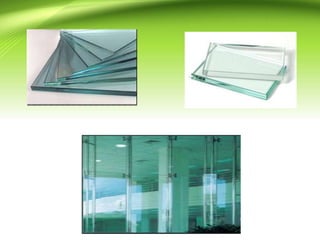 Glass( Civil Engineering Material) | PPTX