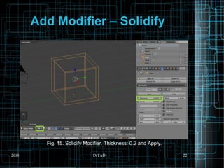 DrTAD BLENDER CYCLES Tutorial – Glass Material BSDF + Reducing Noise | PPT