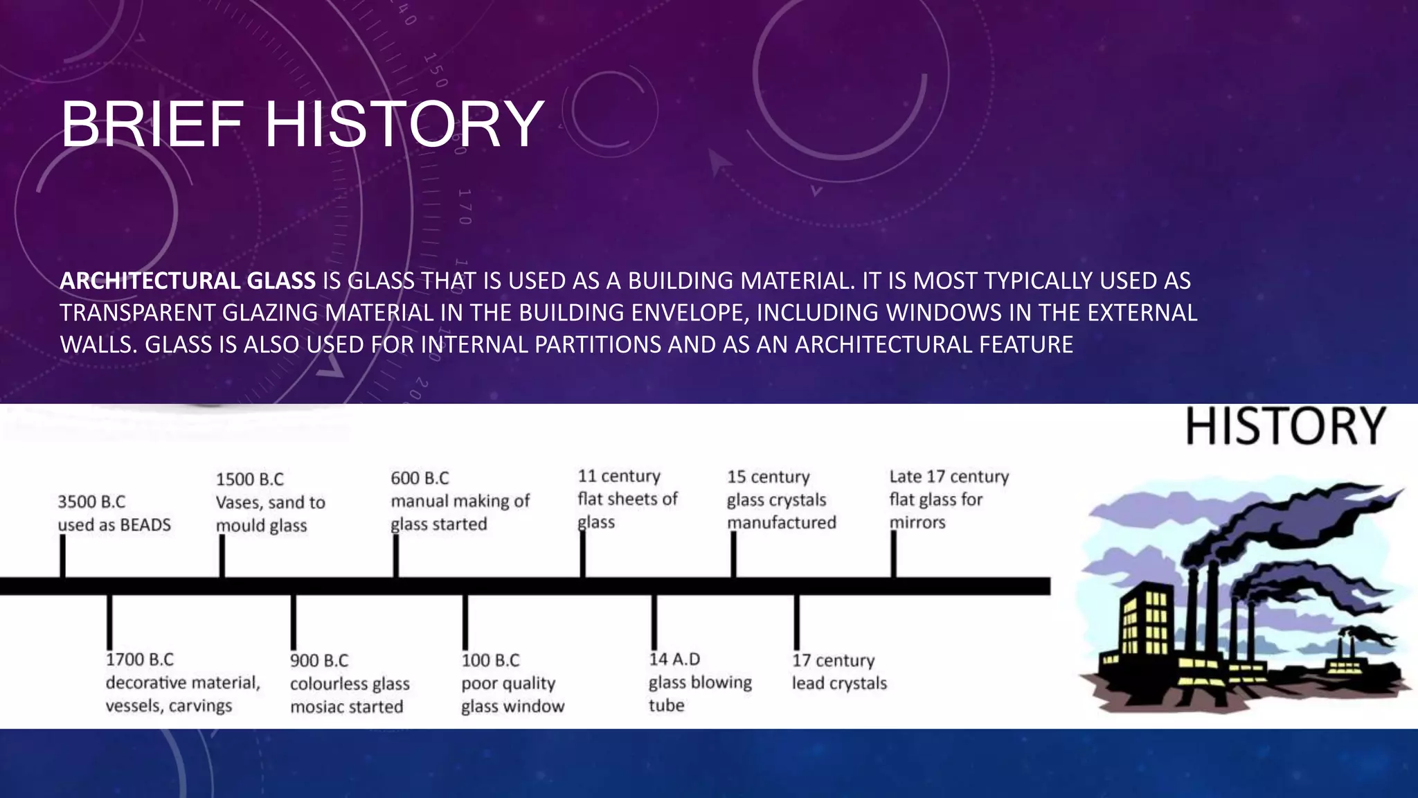 Glass : A Building Material | PPTX