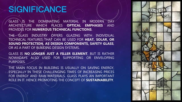 Glass A Building Material Ppt