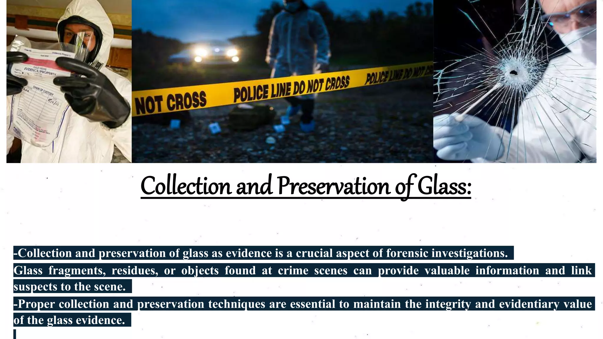 Types of Glass and it's Forensic Analysis | PPTX