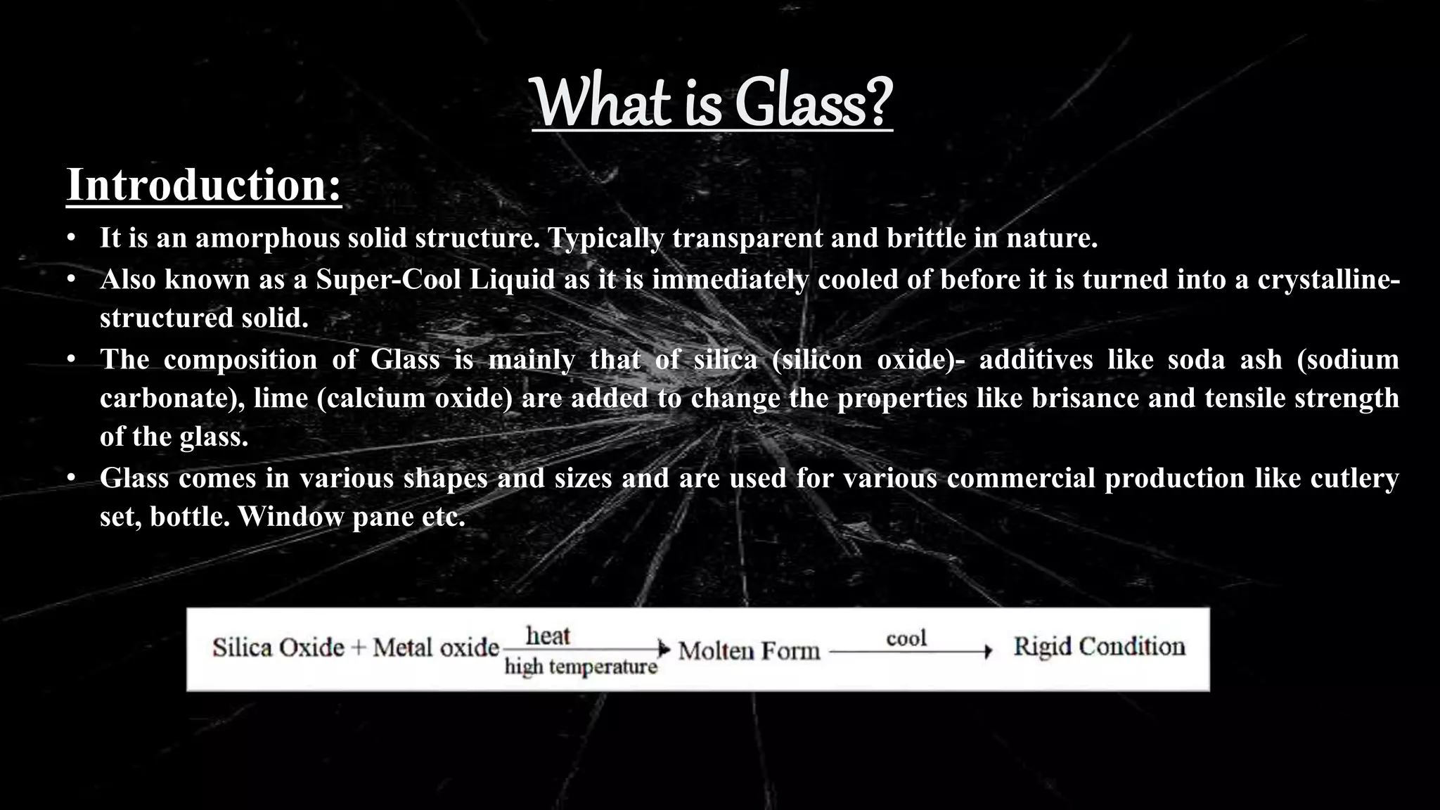 Types of Glass and it's Forensic Analysis | PPTX