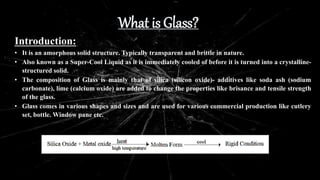 Types of Glass and it's Forensic Analysis | PPTX