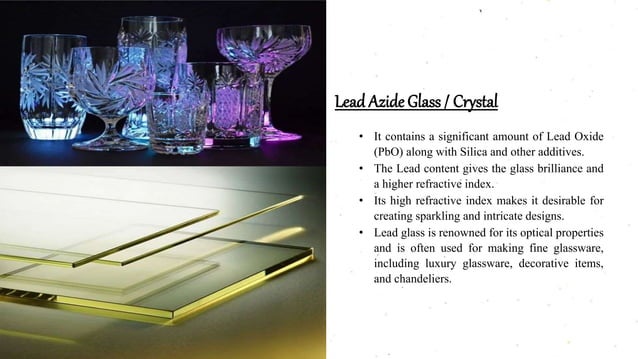 Types of Glass and it's Forensic Analysis | PPTX | Chemistry | Science