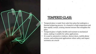 Types of Glass and it's Forensic Analysis | PPTX