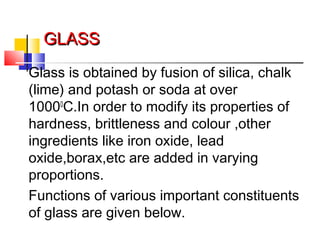 Glass | PPT