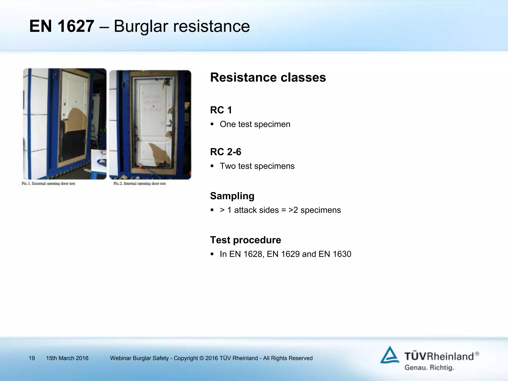Glass and burglar safety webinar | PPT