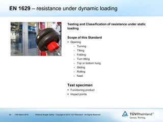 Glass and burglar safety webinar | PPTX