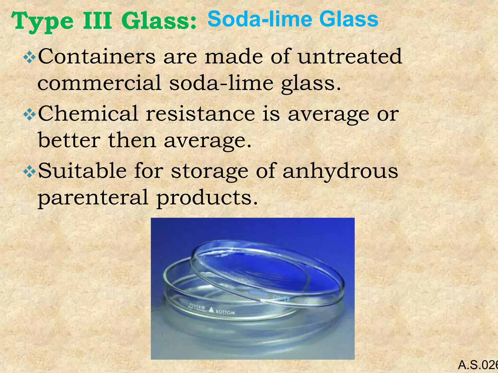 Glass and it's importance in pharmacy | PPTX