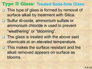 Glass and it's importance in pharmacy | PPT