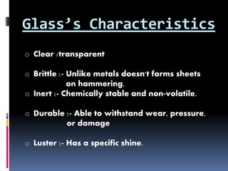 Glass | PPTX