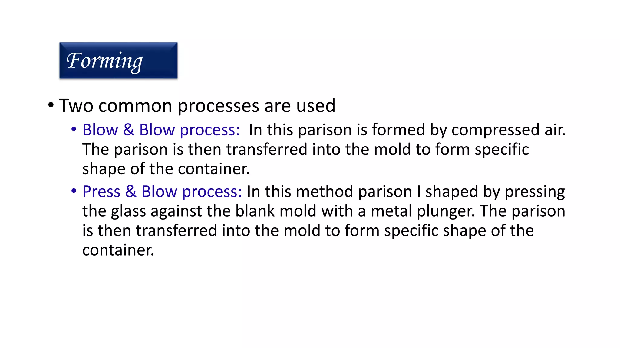 Glass as Pharmaceutical packaging material | PPTX