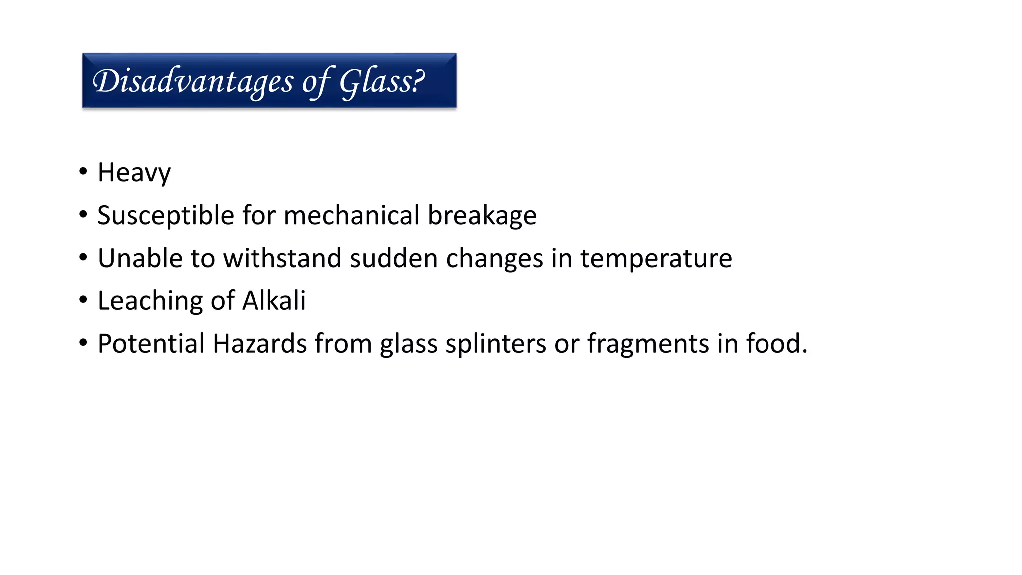 Glass as Pharmaceutical packaging material | PPTX
