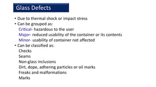 Glass as Pharmaceutical packaging material | PPTX