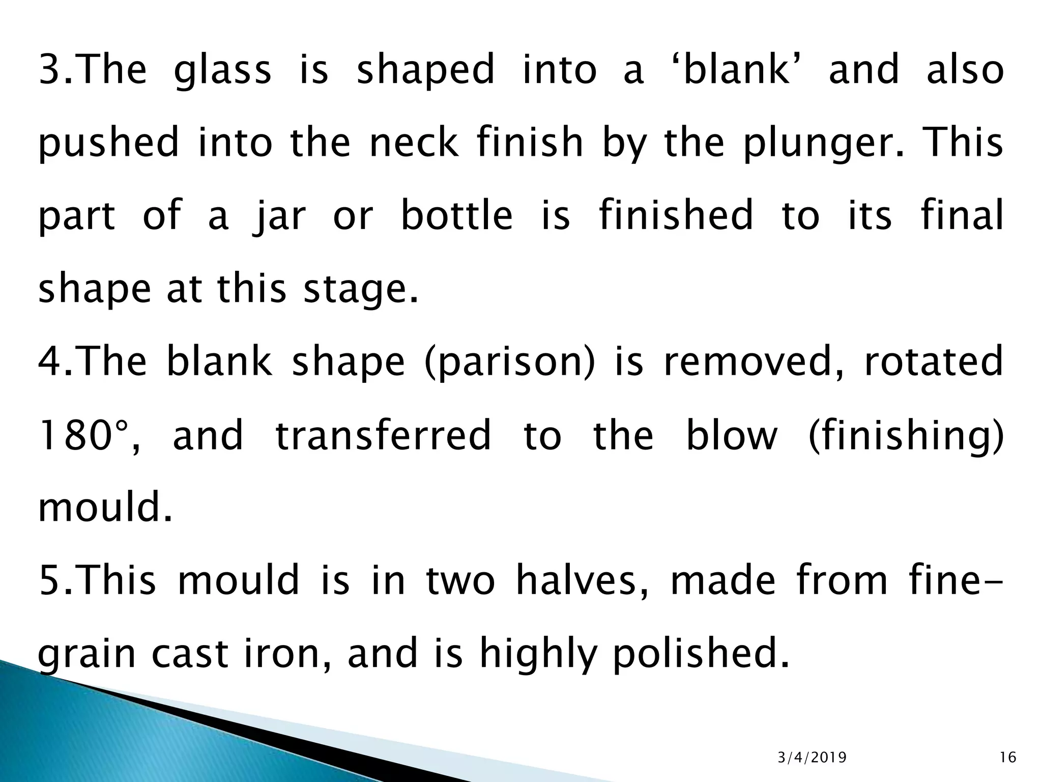 Glass as packaging materials | PPTX