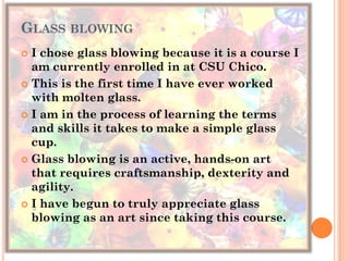 Glass Blowing 101 | PDF