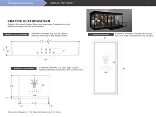 Glass Box Dimensions and Diagrams | PPTX