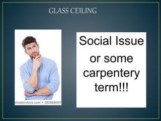 Glass ceiling | PPT