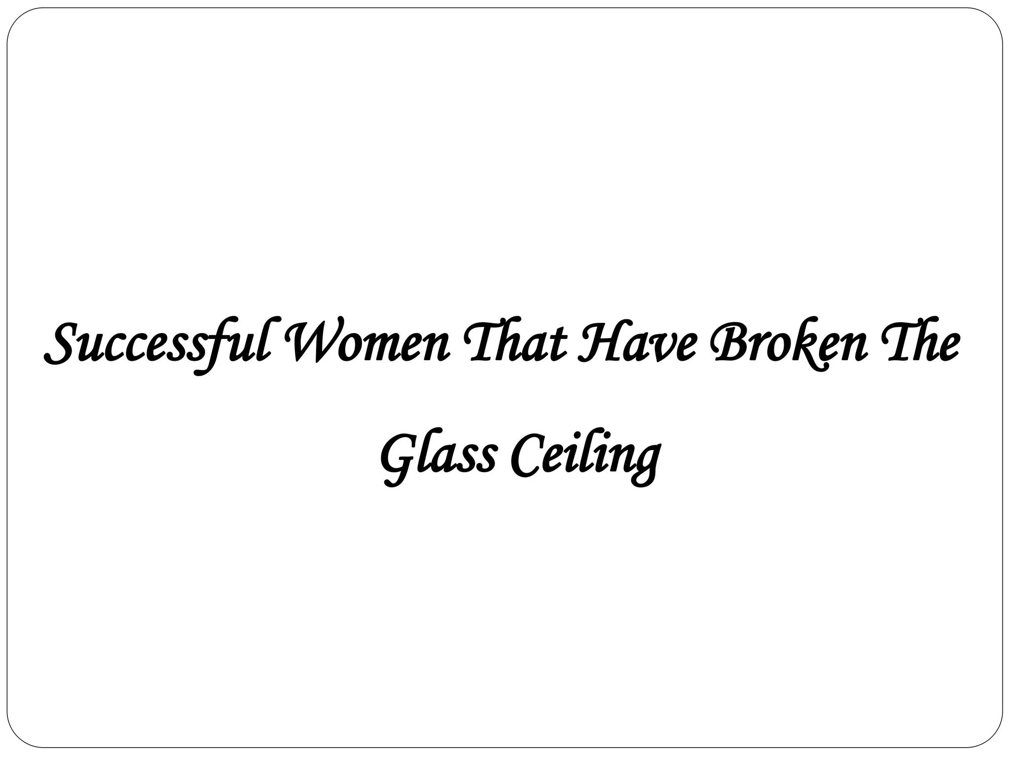 GLASS CEILING AND GENDER EQUALITY (HRM).pptx
