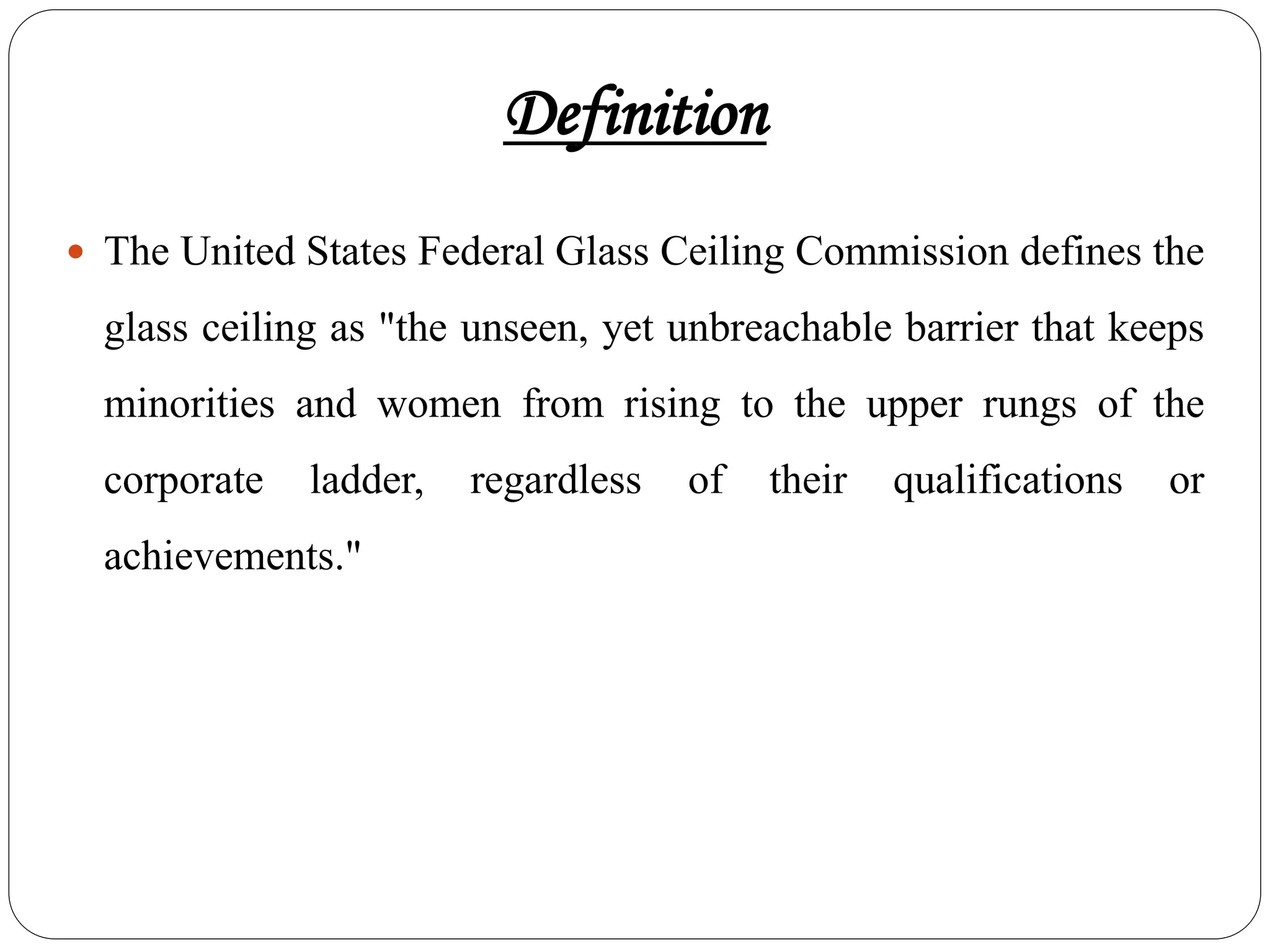 GLASS CEILING AND GENDER EQUALITY (HRM).pptx
