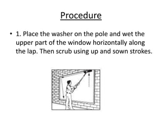 Glass cleaning ppt | PPT