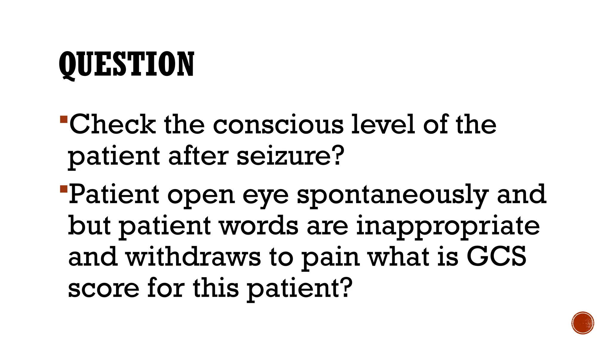 Presentation on glasscoma scale in nursing | PPTX