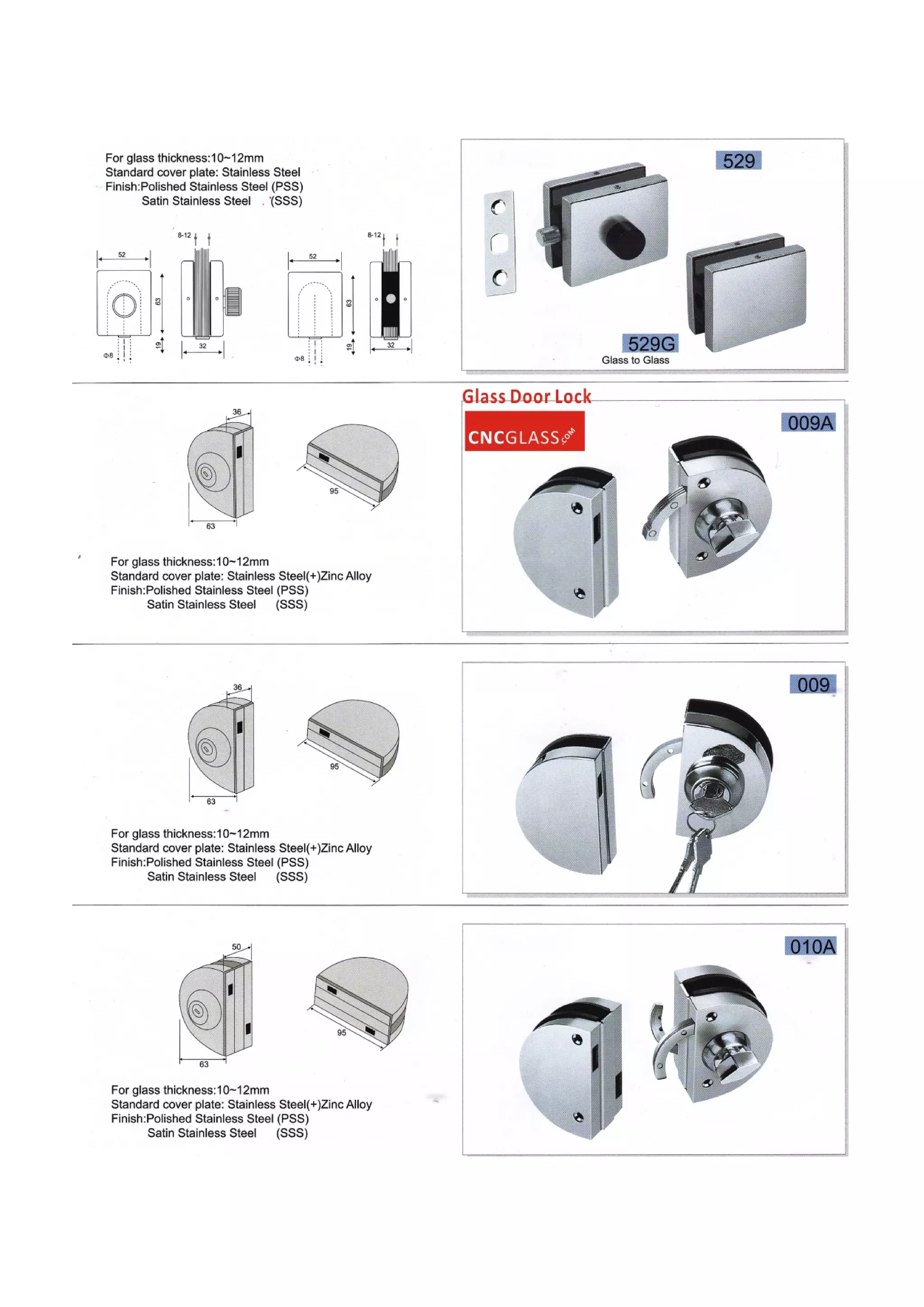 Glass door lock glass hardware | PDF