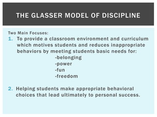 Glasser presentation 1 | PPTX