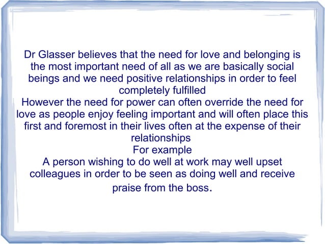 Glasser presentation 2 william glasser reality therapy and choice ...