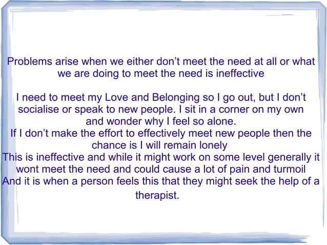 Glasser presentation 2 william glasser reality therapy and choice ...