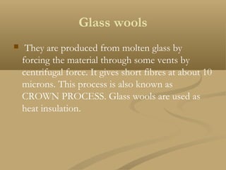 Glasses structures, properties and applications | PPT