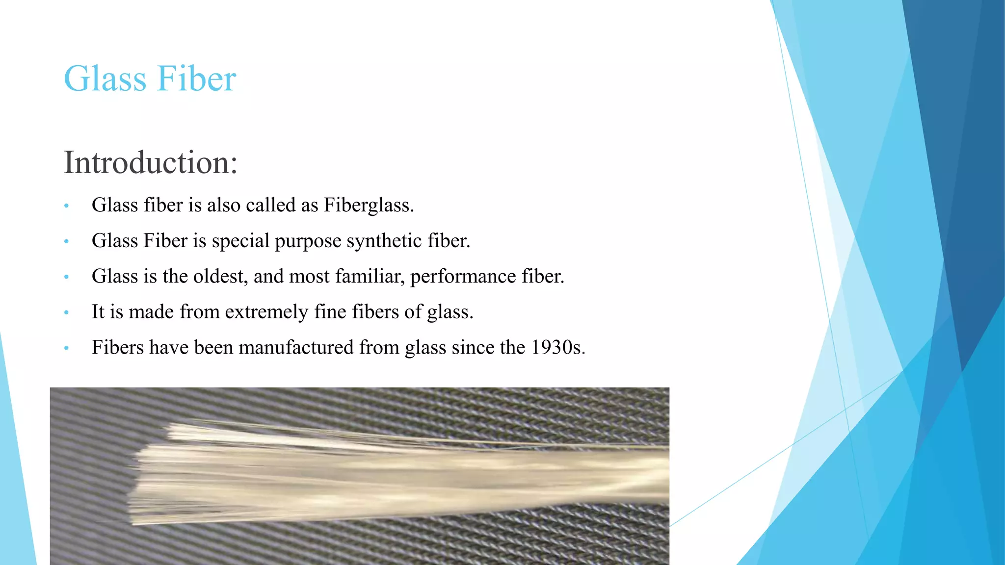 Glass fiber | PPTX