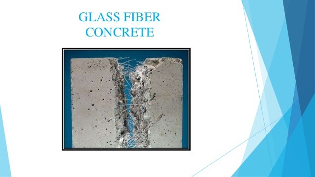 Glass fiber reinforced concrete