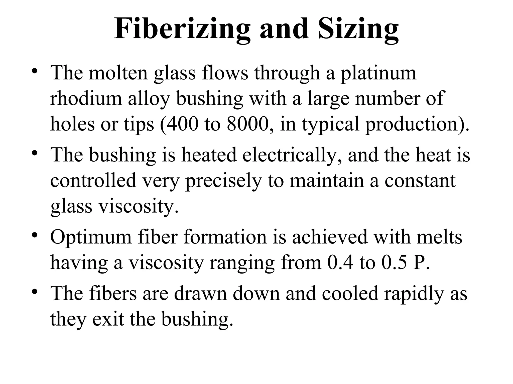 Glass fibers composite manufacturing processes | PPT