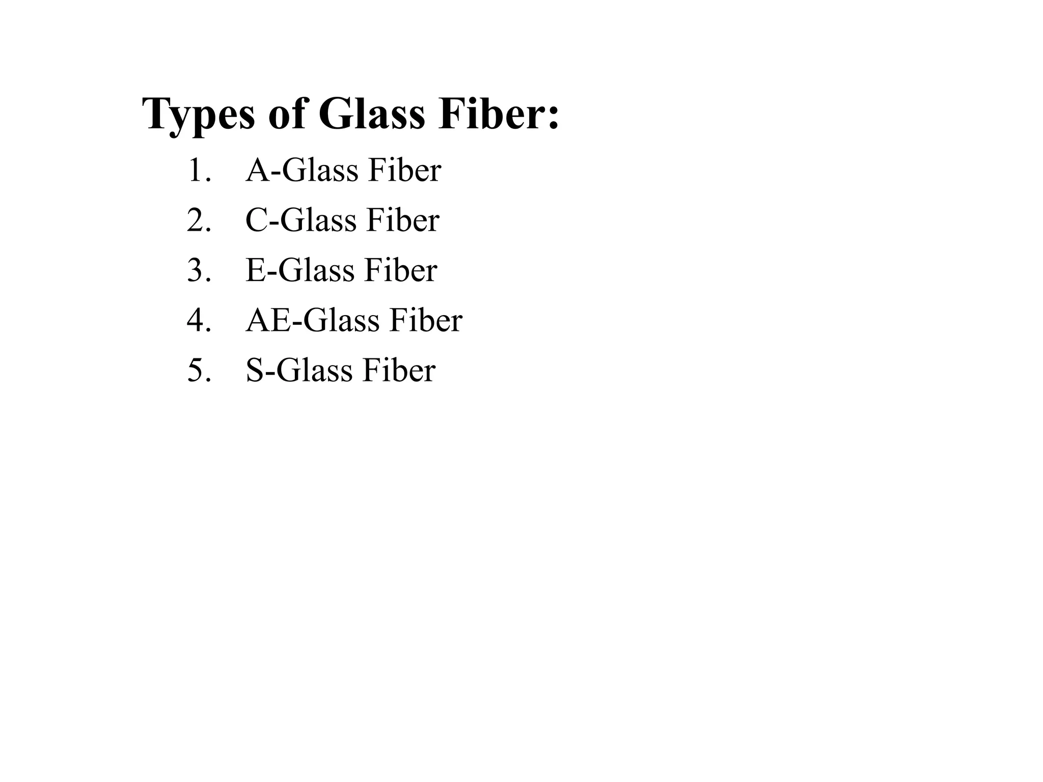 Glass fiber | PPTX